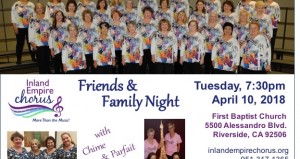 Welcome to Inland Empire Chorus | Inland Empire Chorus